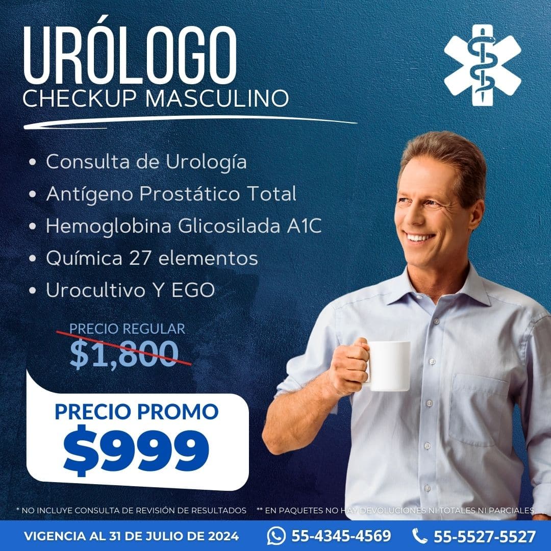 Check up Masculino | Punto Clínico Especialistas